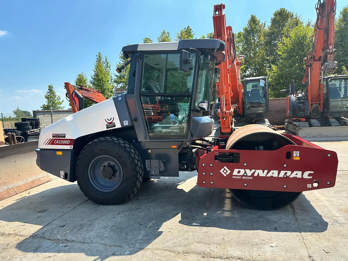 Rullo Compressore semovente Dynapac CA1500D - Agri Trading